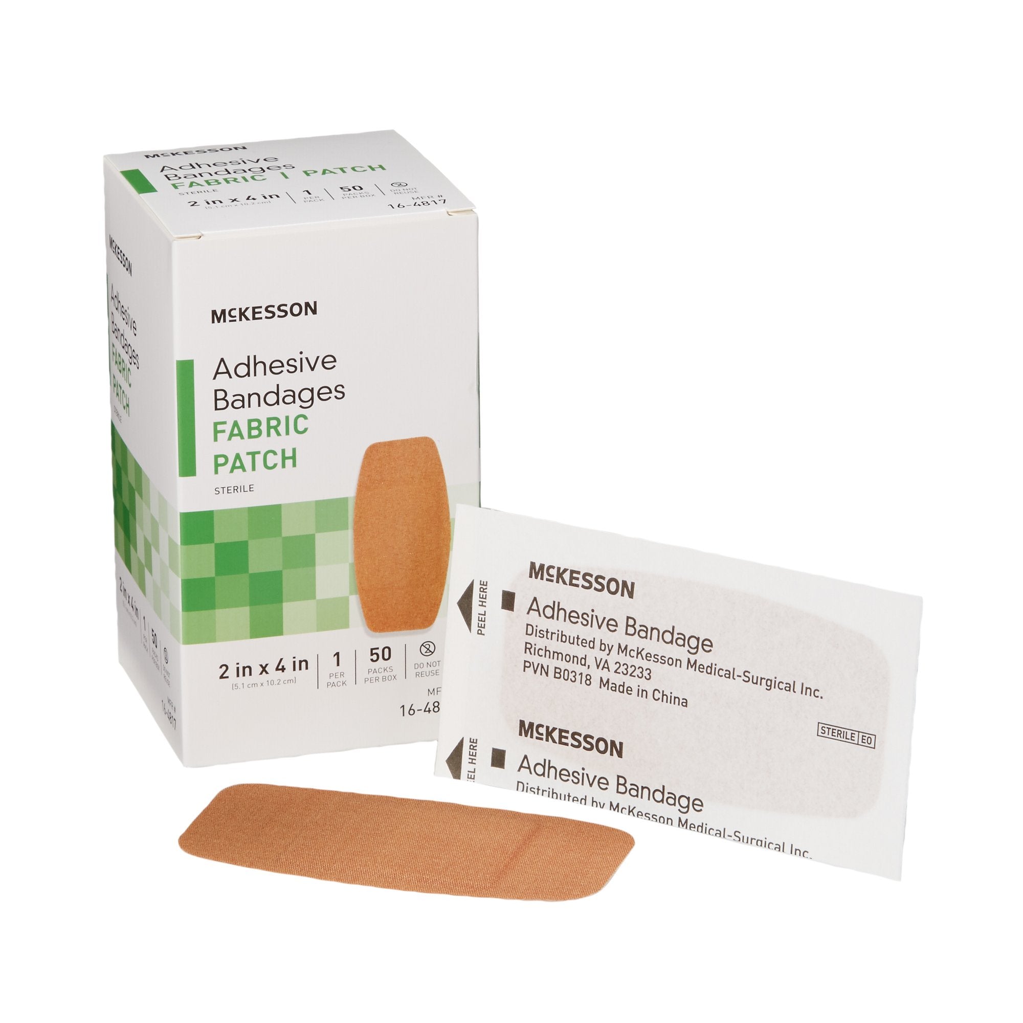 McKesson Tan Adhesive Strip, 2 x 4 Inch – Keystone Medical Supplies